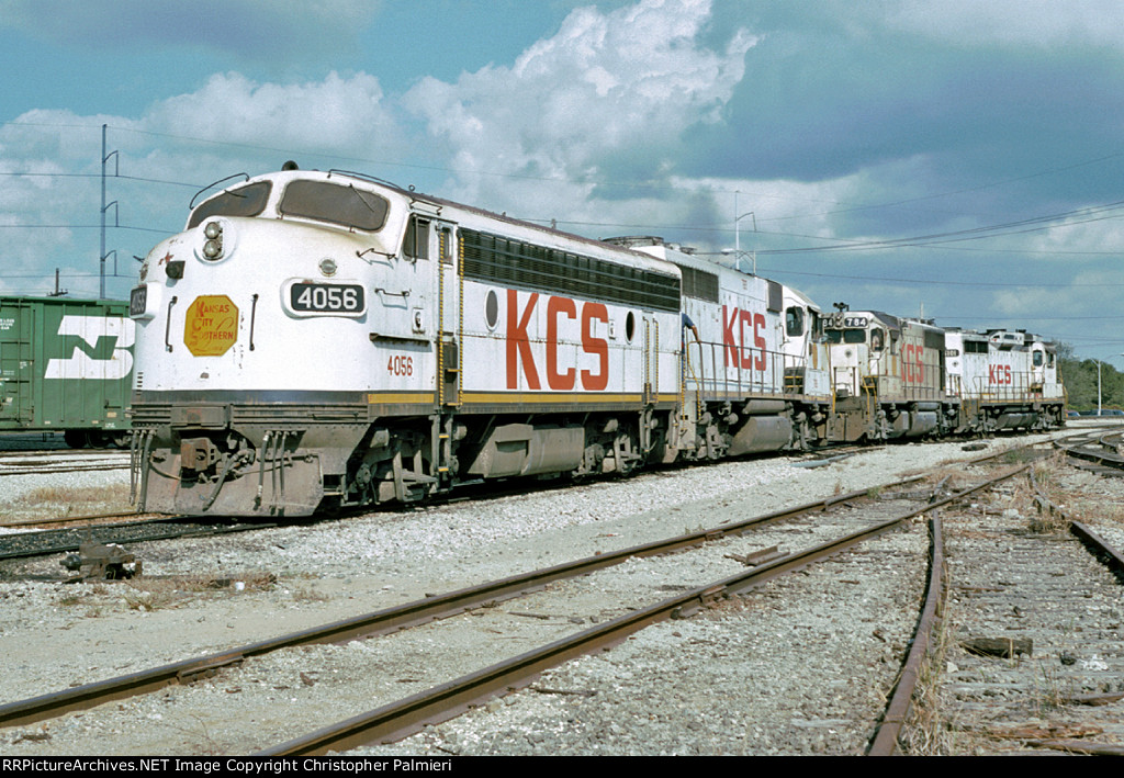 KCS 4056, 789, 784, and 4101 at West Yard